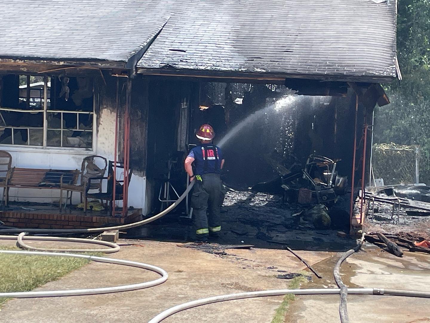 Third shift crews respond to house fire on Richcreek Road, says CRFD ...
