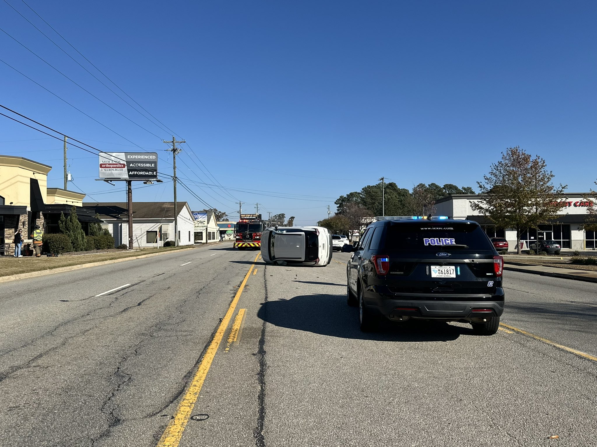 Sunset Boulevard inbound lane blocked after two-vehicle collision - ABC ...