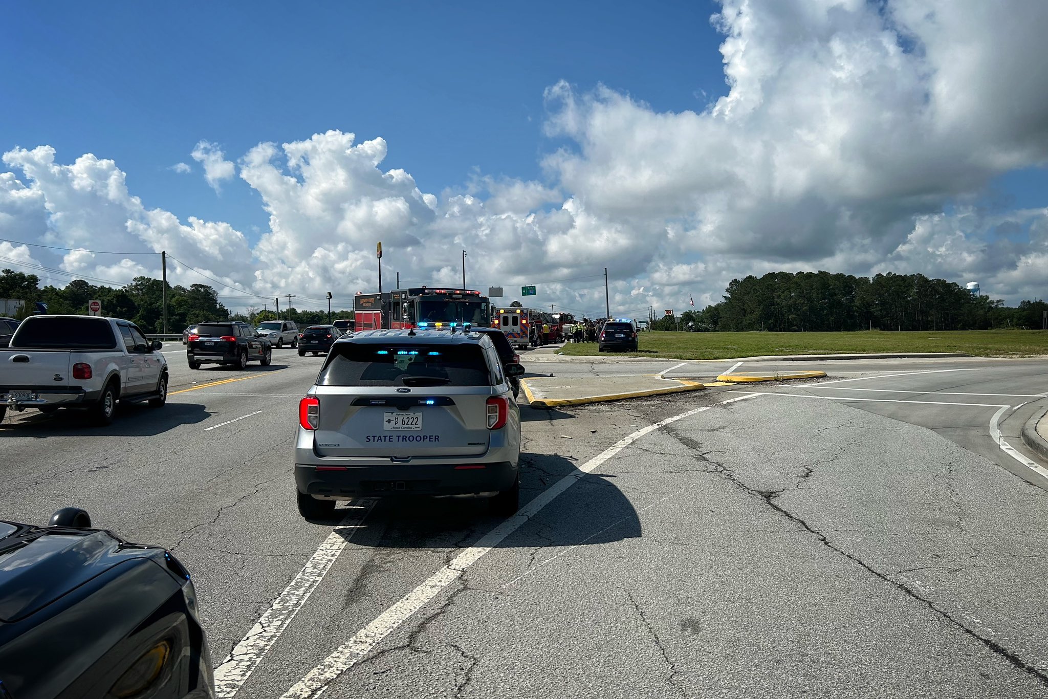Lexington PD: All lanes open after collision on South Lake Drive/US-1 ...