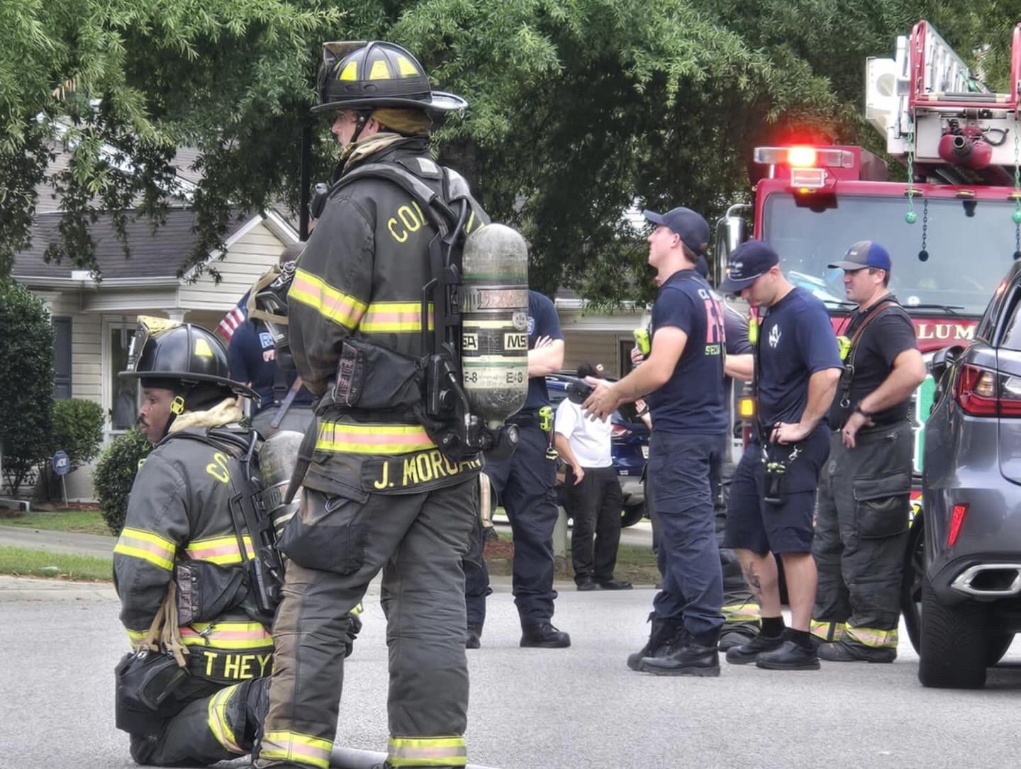 CRFD second shift crews respond to reports of active Monday afternoon ...