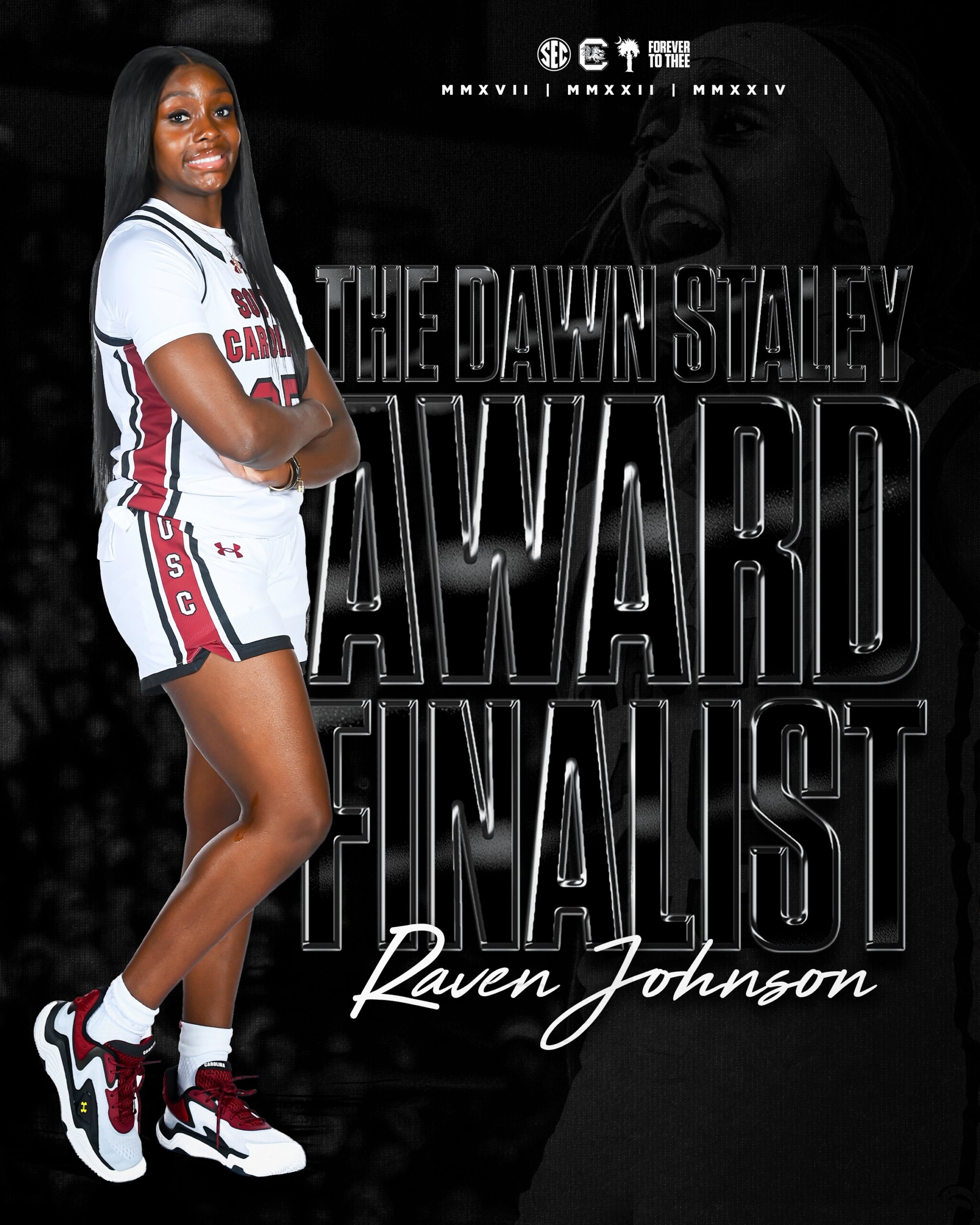 Raven Johnson Finalist for The Dawn Staley Award - ABC Columbia